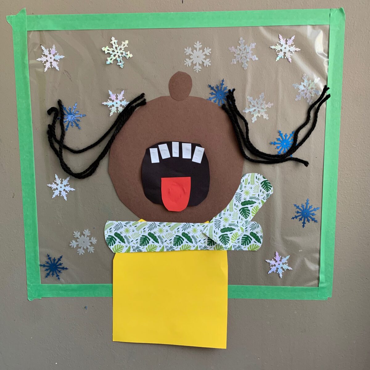 Amazing Winter Sticky Wall Activities for Kids - Happy Toddler Playtime