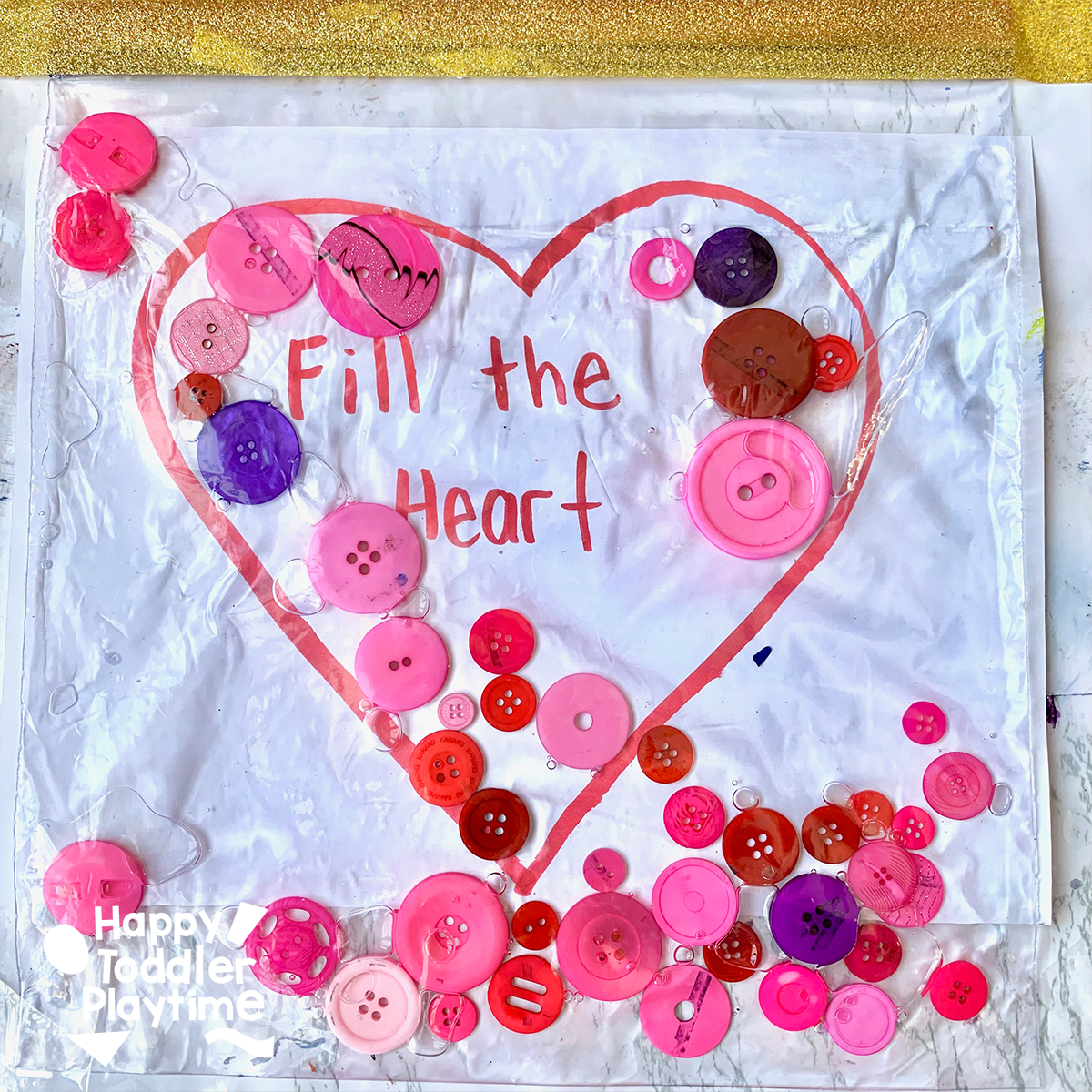 Fill the Heart Sensory Bag for Toddlers & Preschoolers - Happy Toddler ...