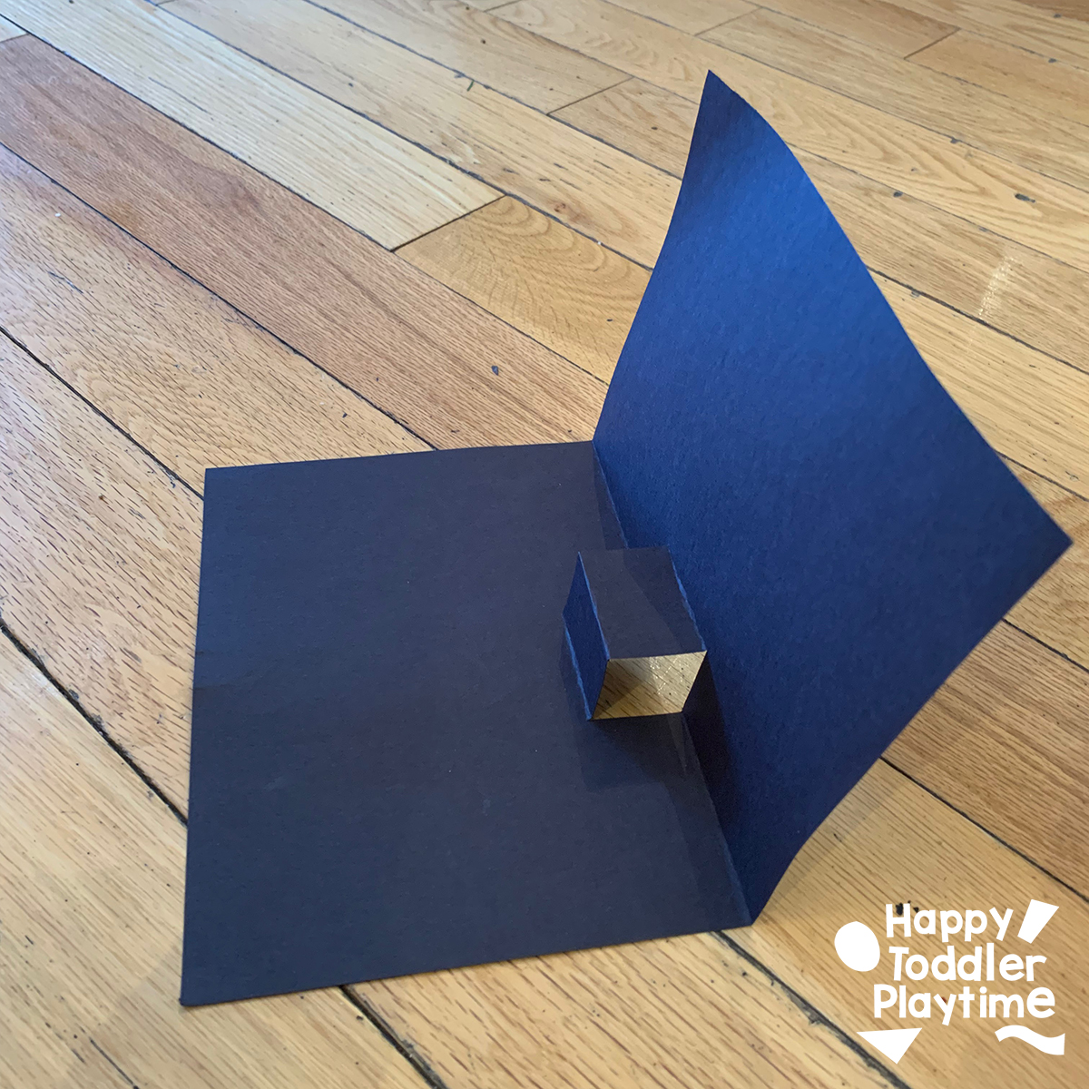 Pop-Up Rocket Ship Card Craft for Kids - Happy Toddler Playtime