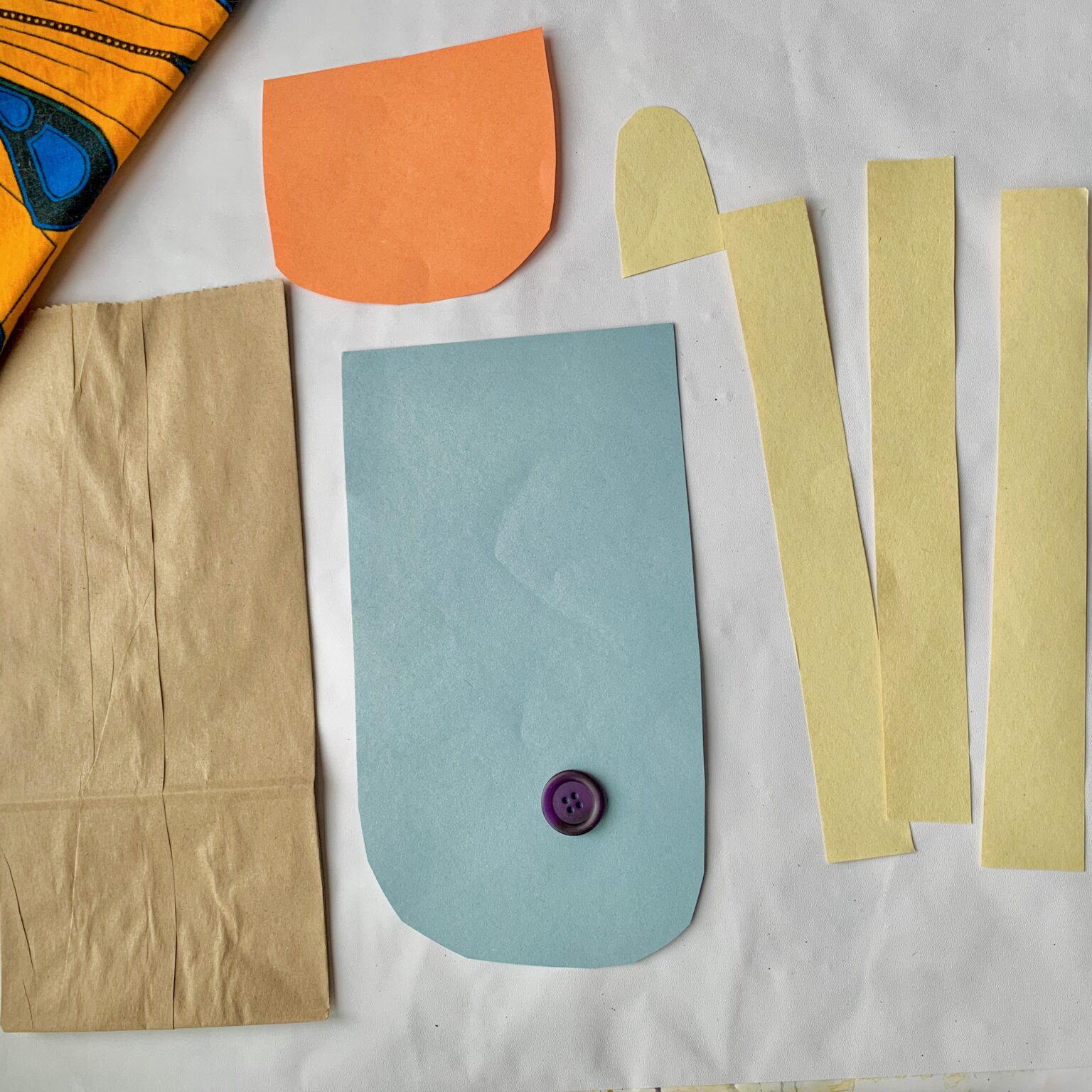 Paper Bag Backpack Craft For Kids - Happy Toddler Playtime