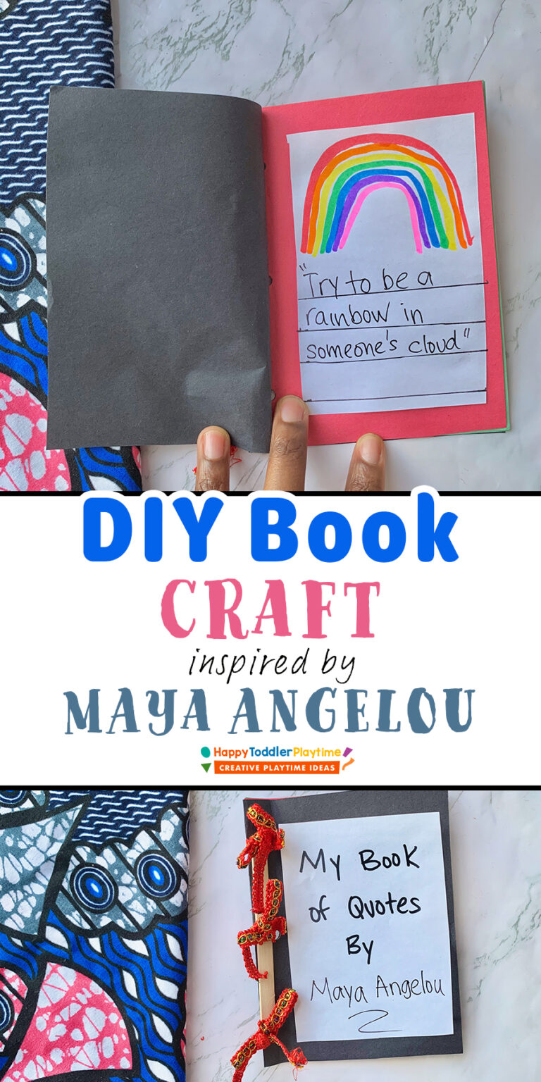 DIY Book Craft for Kids - Happy Toddler Playtime