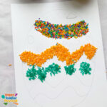 Sensory Rice Easter Egg Craft for Kids - Happy Toddler Playtime