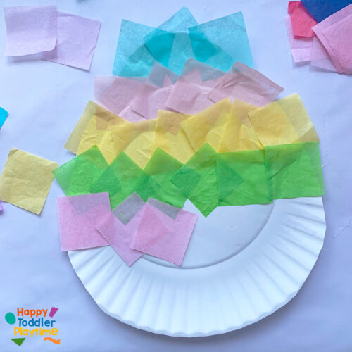 Adorable Paper Plate Easter Egg Craft for Kids - Happy Toddler Playtime