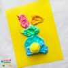 Fluffy Puffy Paint Easter Bunny Craft for Kids - Happy Toddler Playtime