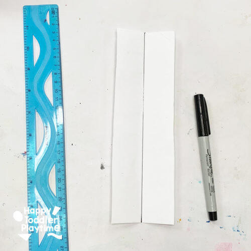 How to Make A Spinning Paper Helicopter - Happy Toddler Playtime