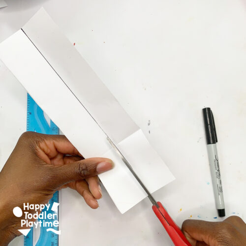 How to Make A Spinning Paper Helicopter - Happy Toddler Playtime