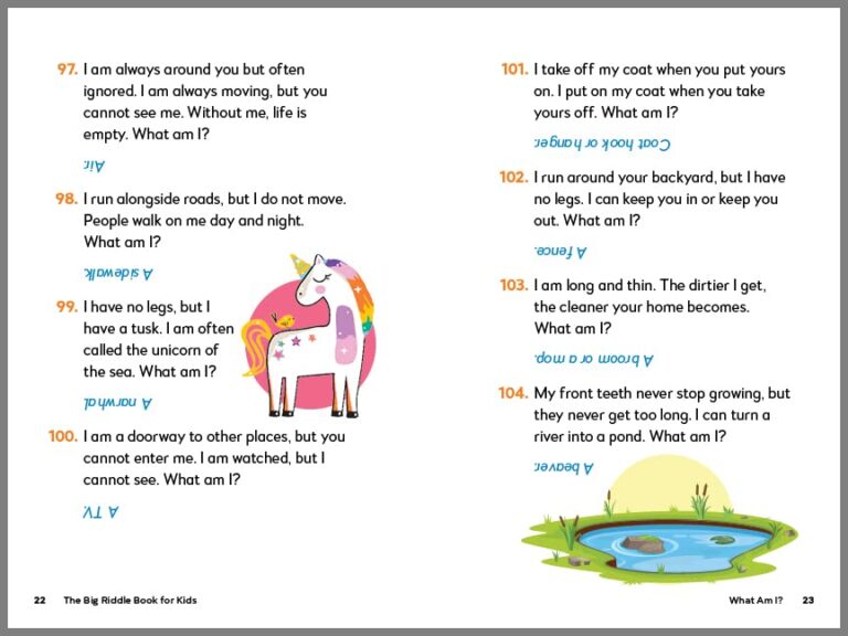 The Big Riddle Book for Kids: Tricky Riddles for Kids - Happy Toddler ...