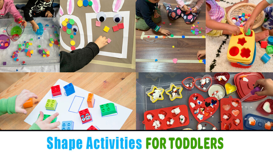 10 Awesome Shape Activities for Toddlers - Happy Toddler Playtime