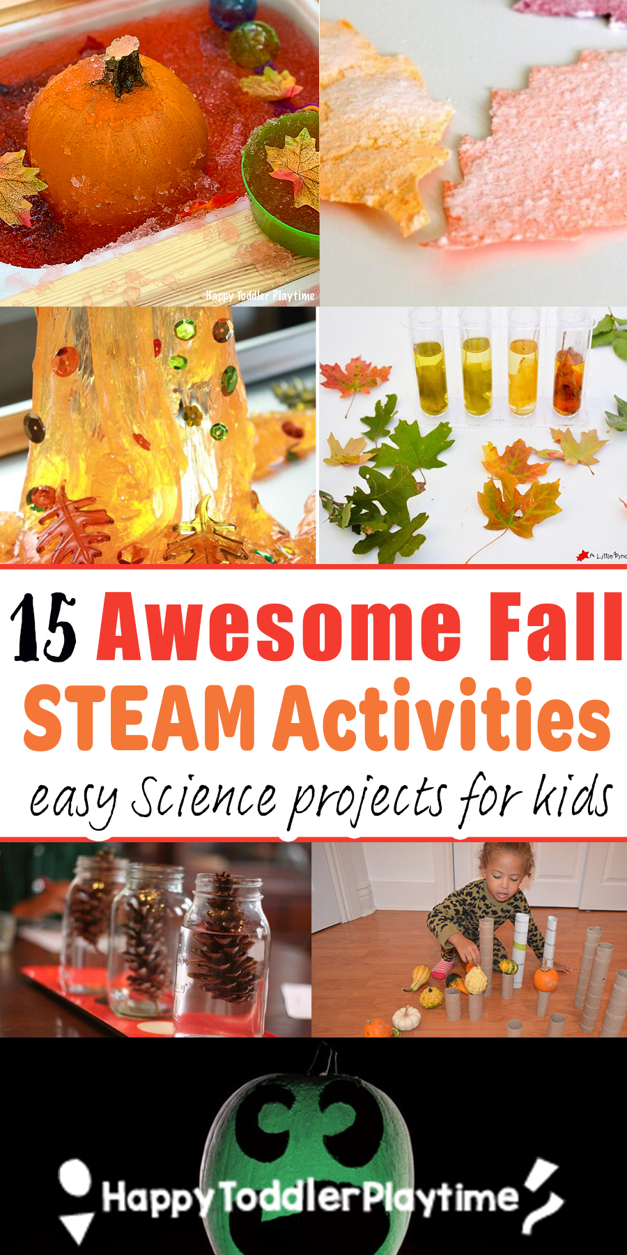 15 Fantastic Fall STEAM Activities Kids Will Love - Happy Toddler Playtime
