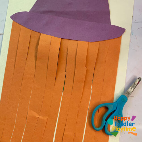 Witch Haircut Activity & Craft - Happy Toddler Playtime