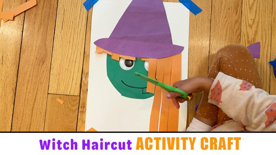 Witch Haircut Activity & Craft - Happy Toddler Playtime