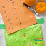 Pumpkin Patch Letter Hunt: Halloween and Fall Sensory Bag - Happy ...