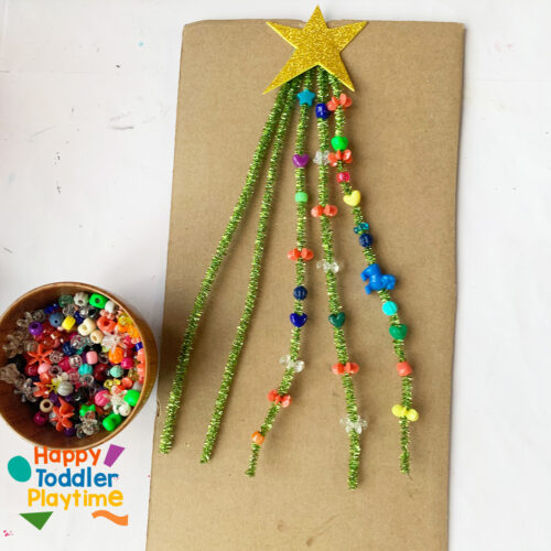 Decorate the Christmas Tree: Easy Fine Motor Activity for Kids - Happy ...