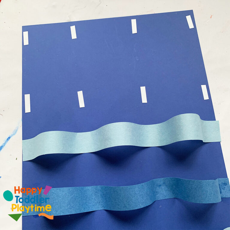 Boat Rocking in the Waves Craft - Happy Toddler Playtime