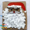 Cotton Ball Santa Fine Motor Craft & Activity - Happy Toddler Playtime