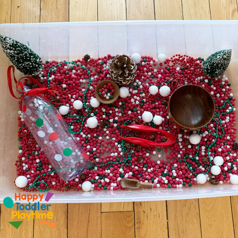 25+ Easy Christmas Sensory Bins for Kids - Happy Toddler Playtime