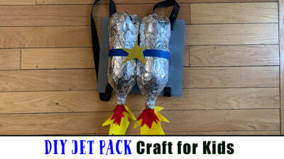 DIY Jet Pack Craft for Kids - Happy Toddler Playtime
