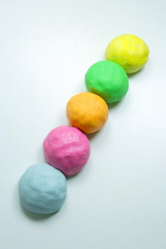 Taste-Safe Playdough Recipe for Babies and Toddlers - Happy Toddler ...