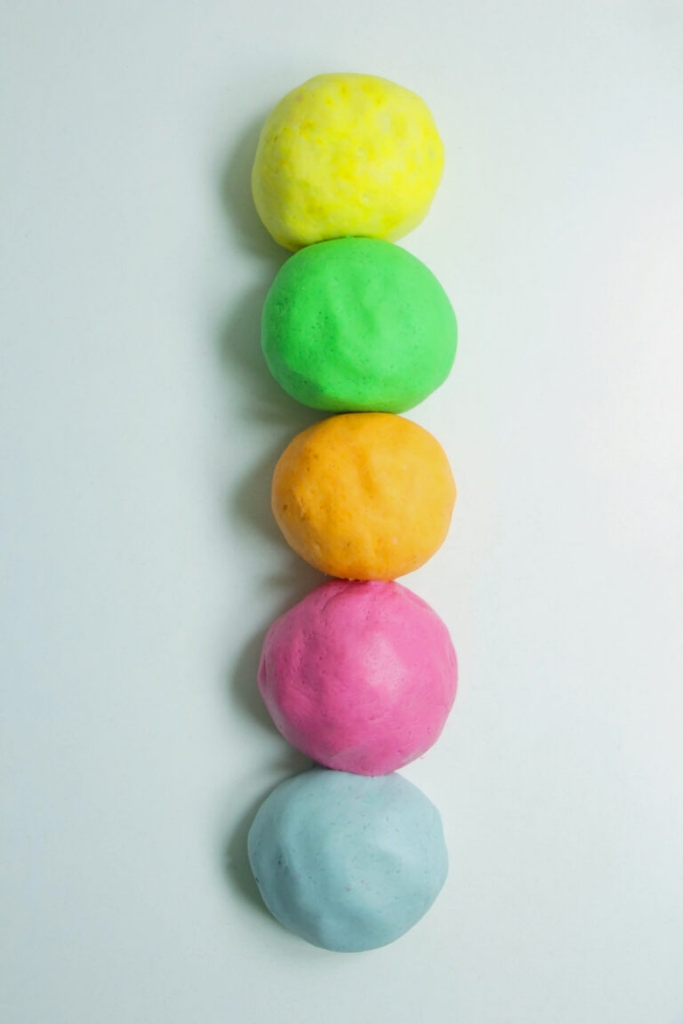 Taste-Safe Playdough Recipe for Babies and Toddlers - Happy Toddler ...