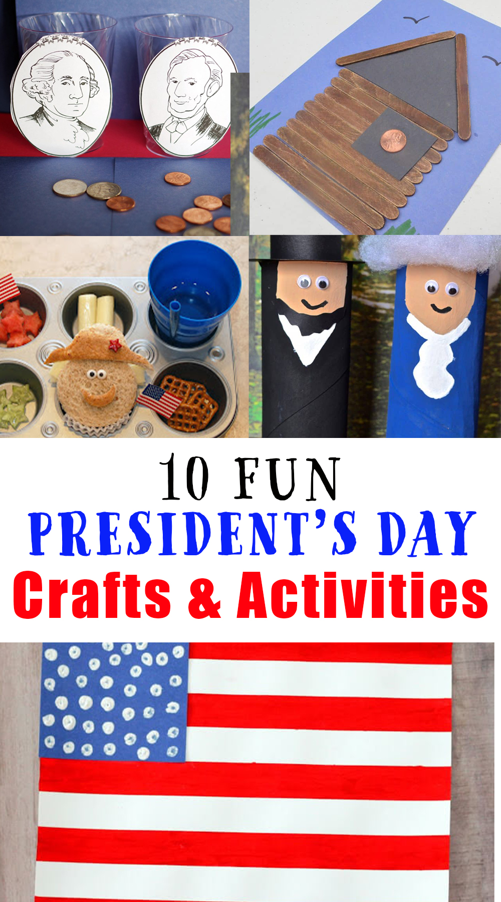 10 President's Day Crafts & Activities for Kids - Happy Toddler Playtime