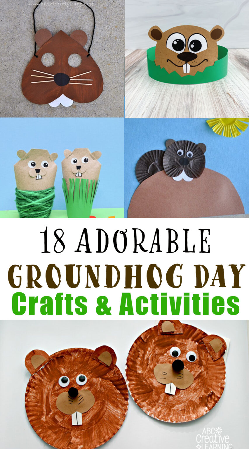 18 Great Groundhog Day Crafts & Activities for Kids - Happy Toddler ...
