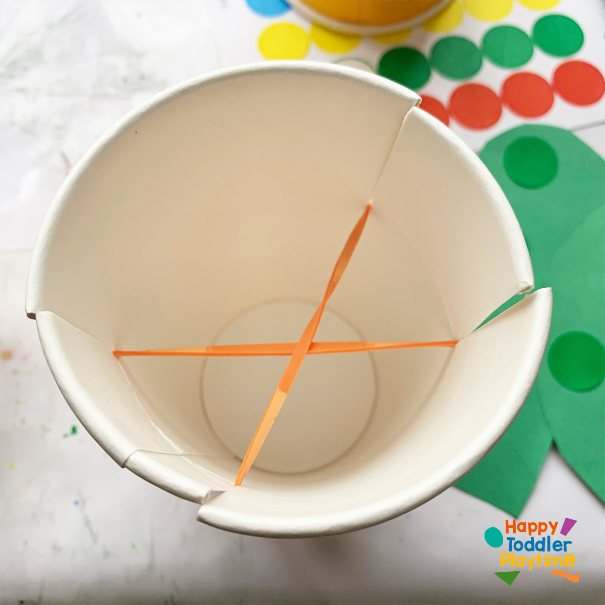 Jumping Frog Craft for Kids - Happy Toddler Playtime