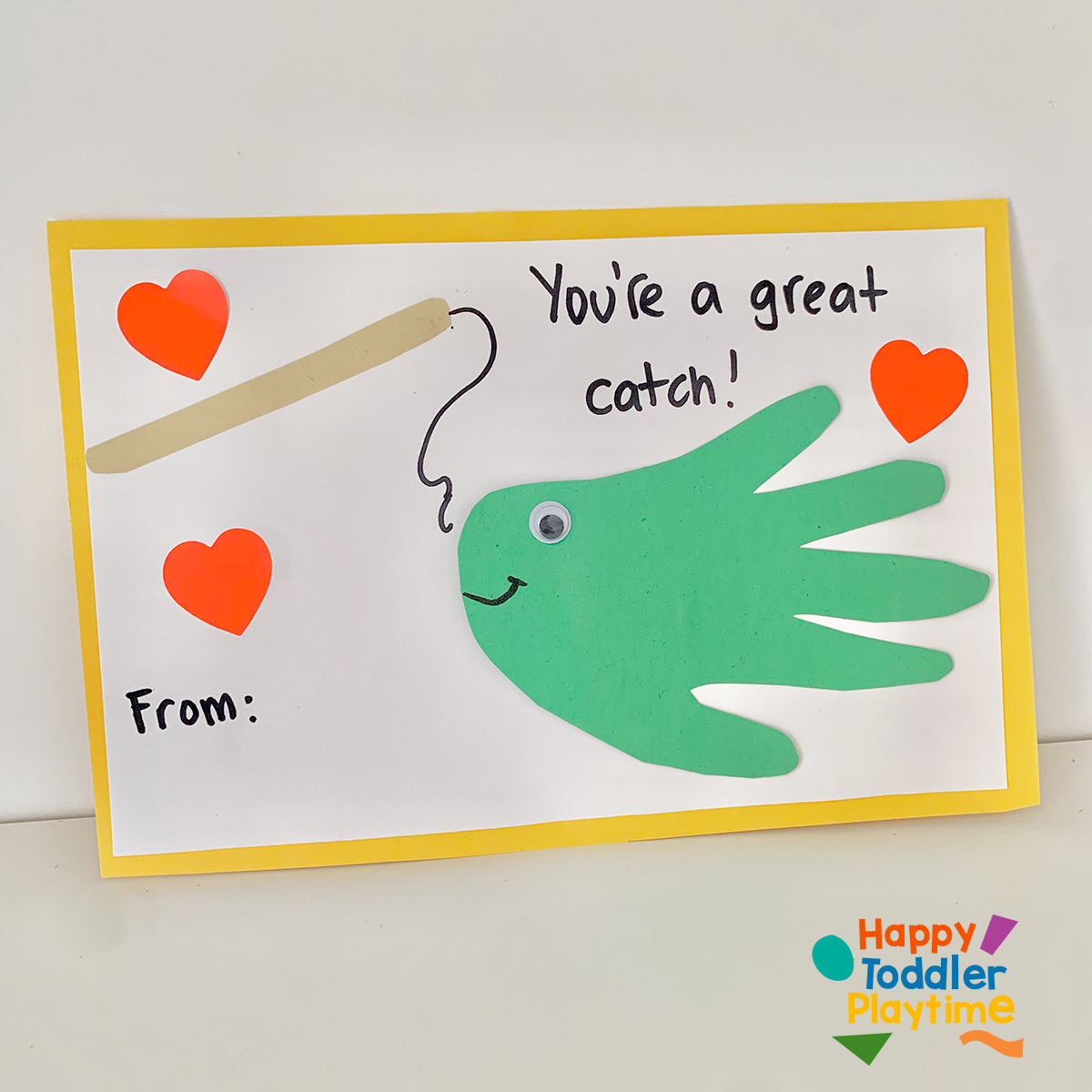 Adorable Handprint Crafts & Card Ideas for Kids - Happy Toddler Playtime