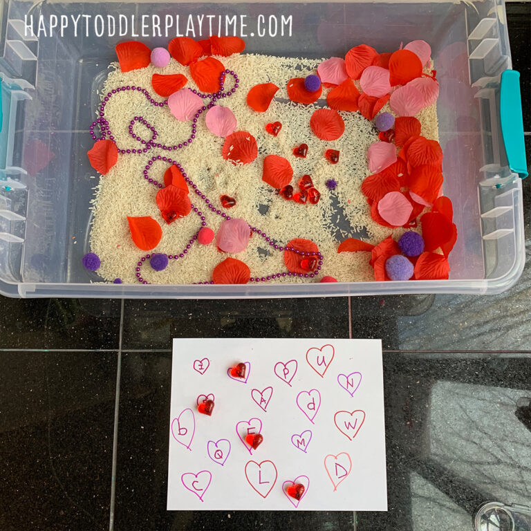 14+ Easy Valentine's Day Sensory Bins for Kids - Happy Toddler Playtime