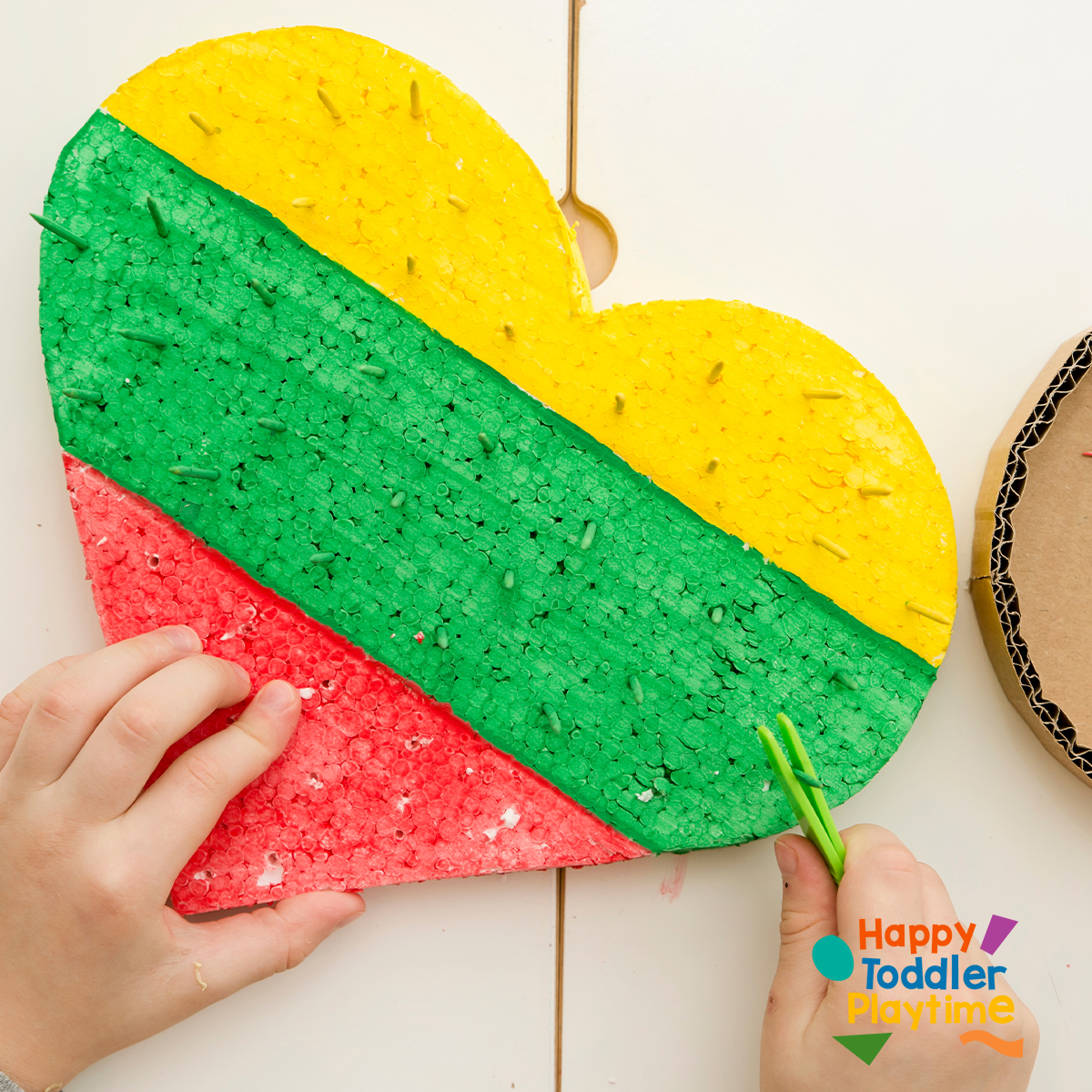 Toothpick Heart Pull: Valentine's Day Fine Motor Activity - Happy ...