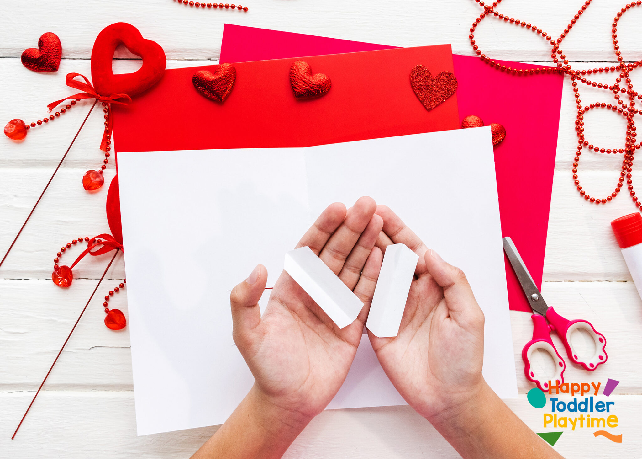 Pop Up Hearts Card Craft for Valentine's or Mother's Day - Happy ...