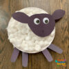 Pop-Up Paper Plate Sheep Craft - Happy Toddler Playtime