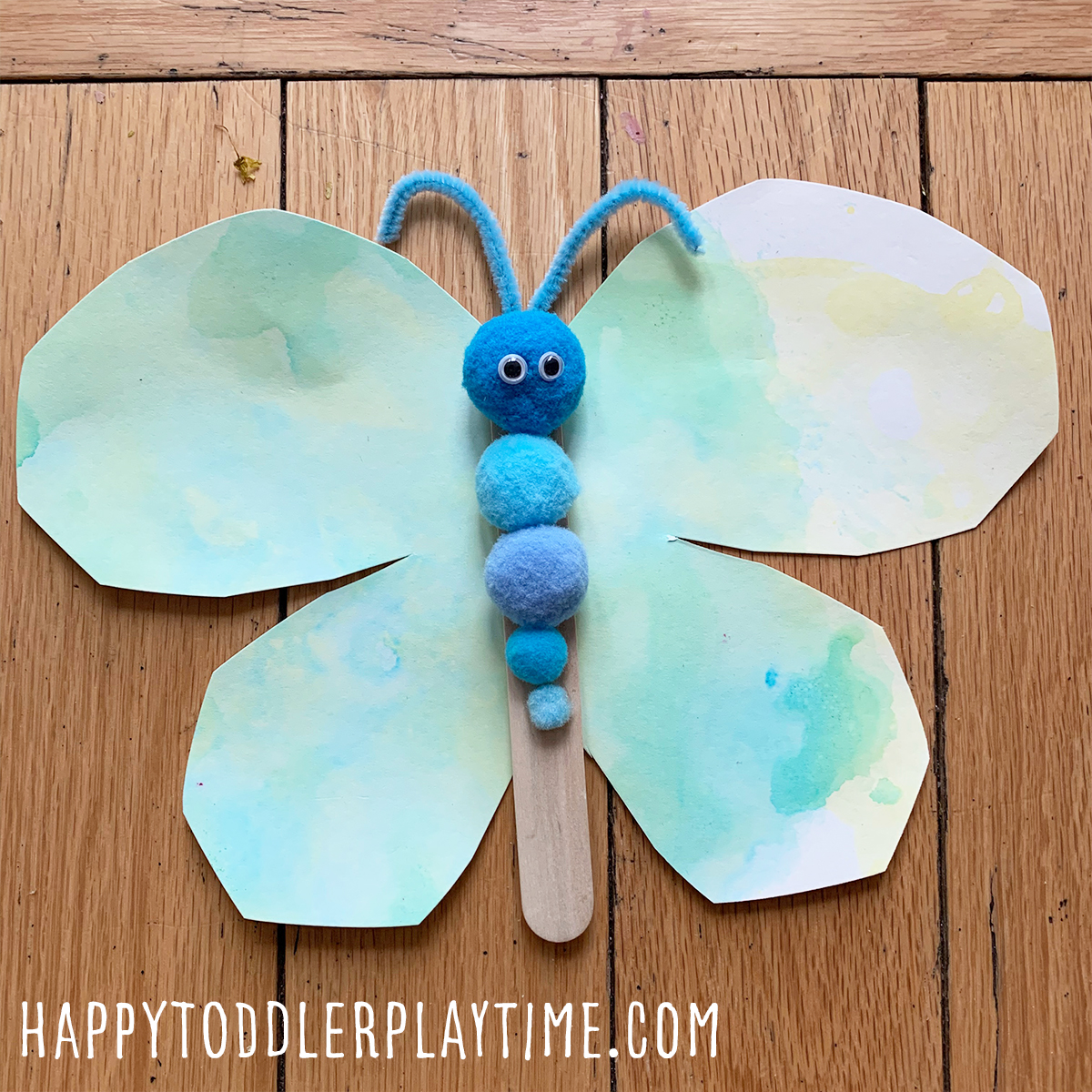 Beautiful Butterfly Crafts for Kids - Happy Toddler Playtime