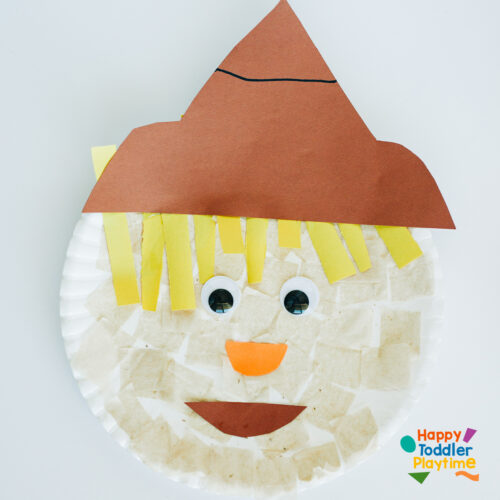 Fall Paper Plate Crafts for Kids - Happy Toddler Playtime