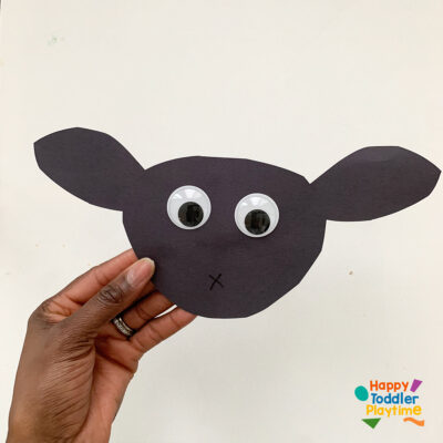 Pop-Up Paper Plate Sheep Craft - Happy Toddler Playtime