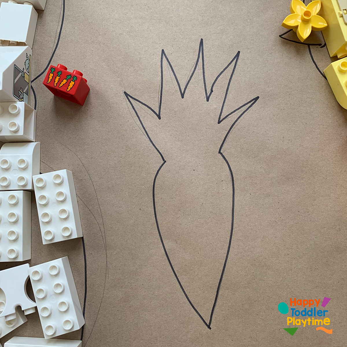 LEGO Easter Bunny Activity for Kids - Happy Toddler Playtime