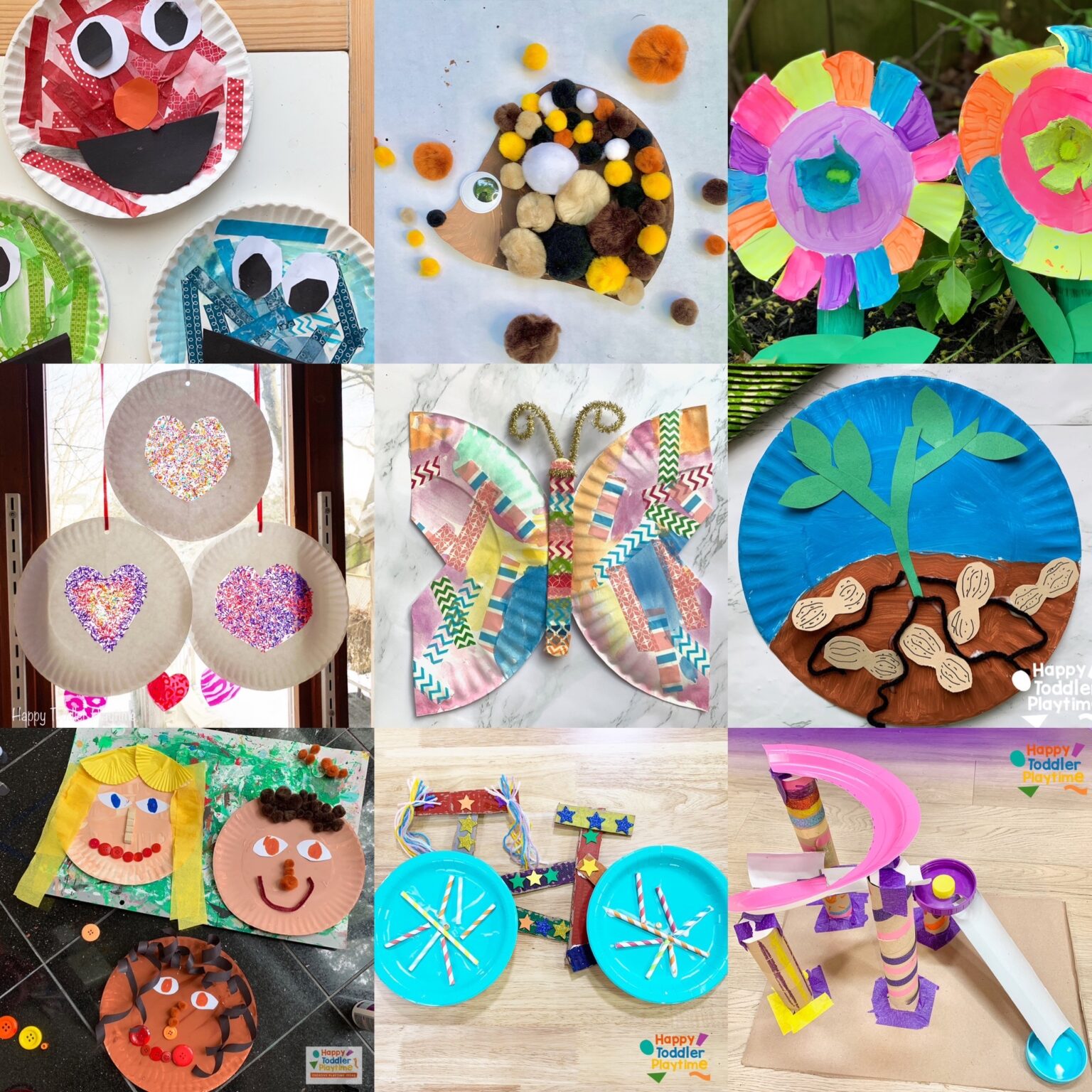 50+ Fun & Easy Paper Plate Crafts for Kids - Happy Toddler Playtime