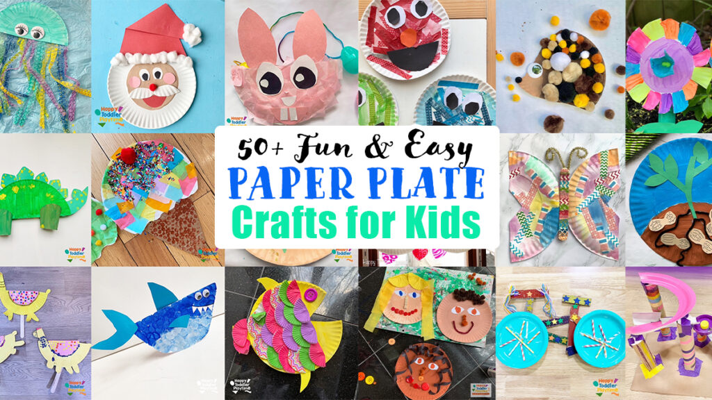 Paper Plate Crafts Archives - Page 2 of 4 - Happy Toddler Playtime