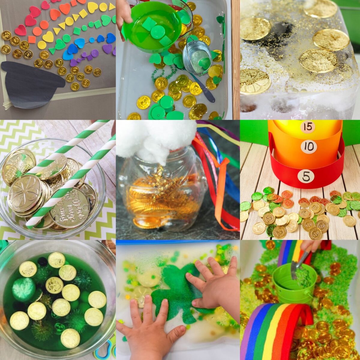 Gold Coin Activities for Kids - Happy Toddler Playtime