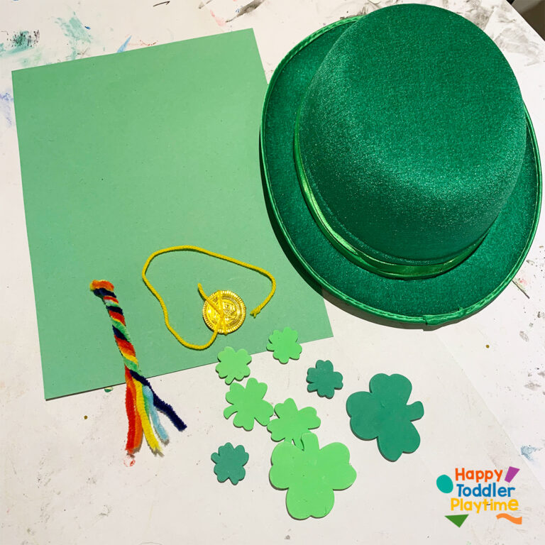 Leprechaun Hat Trap Idea for St. Patrick's Day - Happy Toddler Playtime