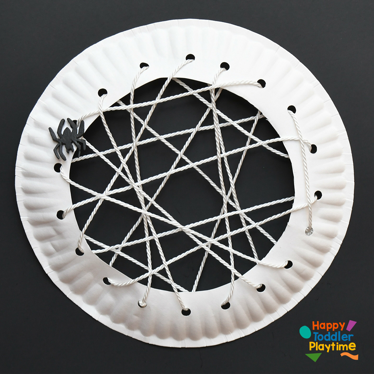 Halloween Paper Plate Crafts for Kids - Happy Toddler Playtime