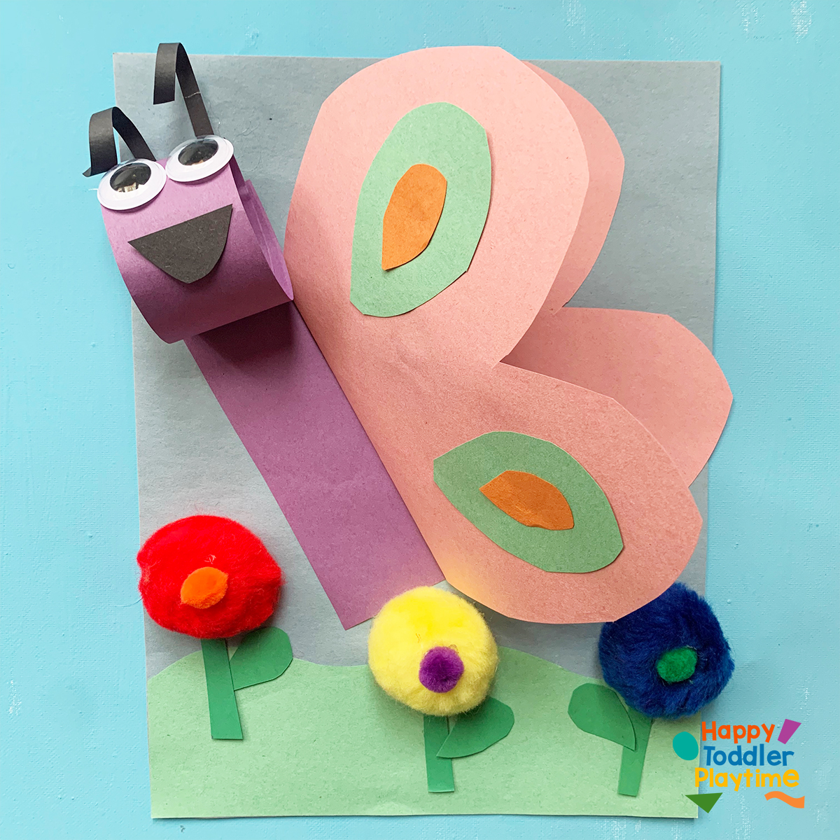 Beautiful Butterfly Crafts for Kids - Happy Toddler Playtime