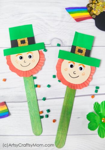 Fun Leprechaun Crafts for St Patrick's Day - Happy Toddler Playtime
