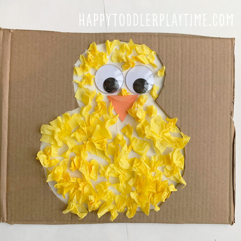 21+ Cute Chick Crafts for Kids - Happy Toddler Playtime