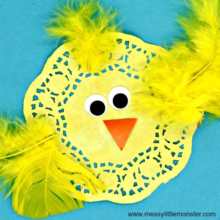 21+ Cute Chick Crafts for Kids - Happy Toddler Playtime
