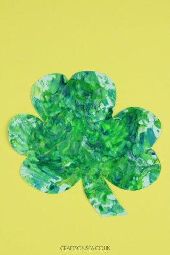 Simple & Fun Shamrock Crafts for St Patrick's Day - Happy Toddler Playtime