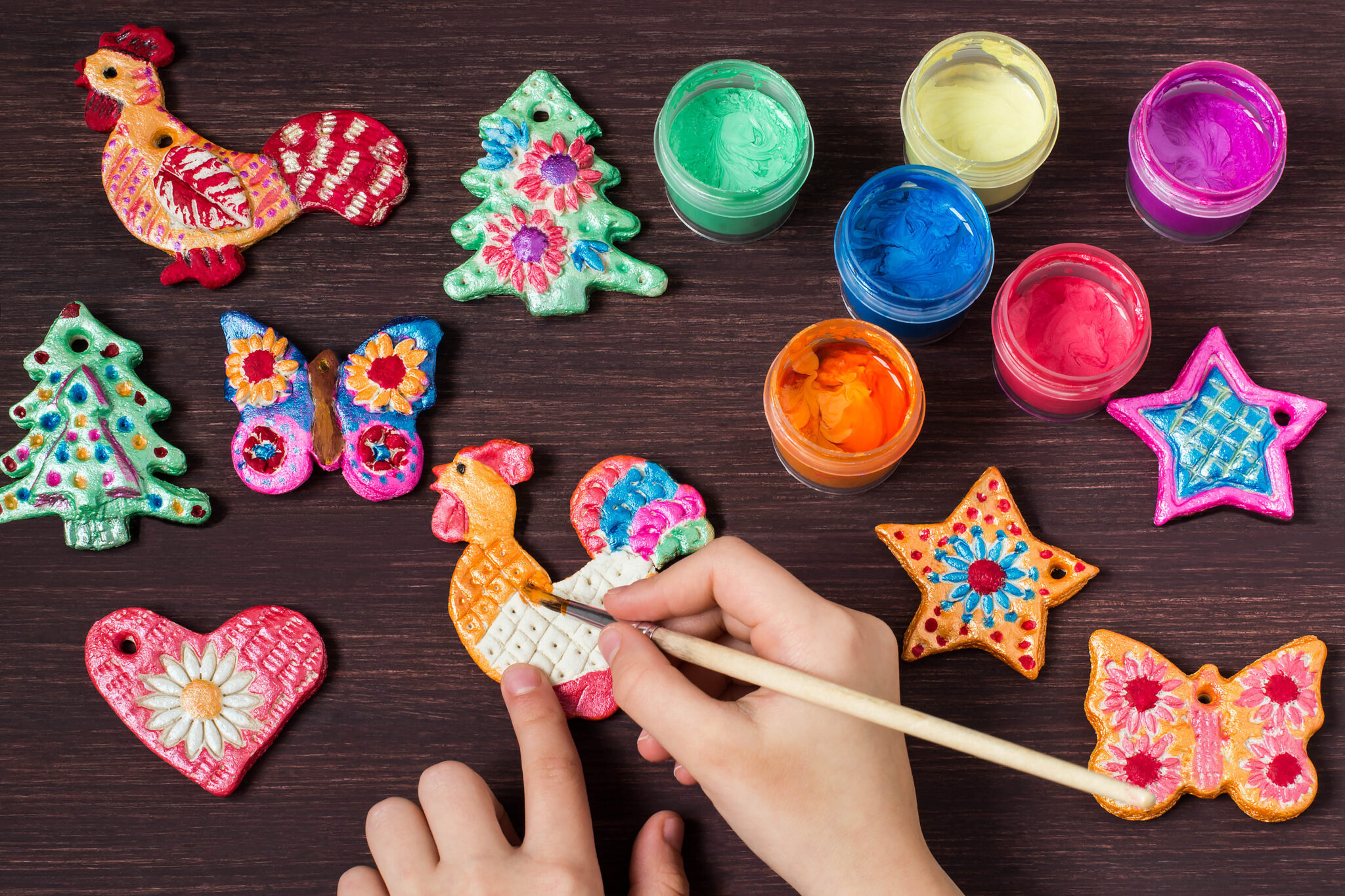 Super Easy Salt Dough Recipe for Kid Crafts or Ornaments - Happy ...