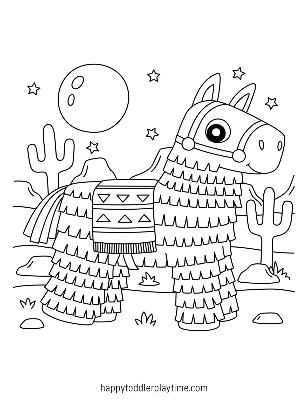 Free Cinco De Mayo Coloring Pages for Kids - Happy Toddler Playtime