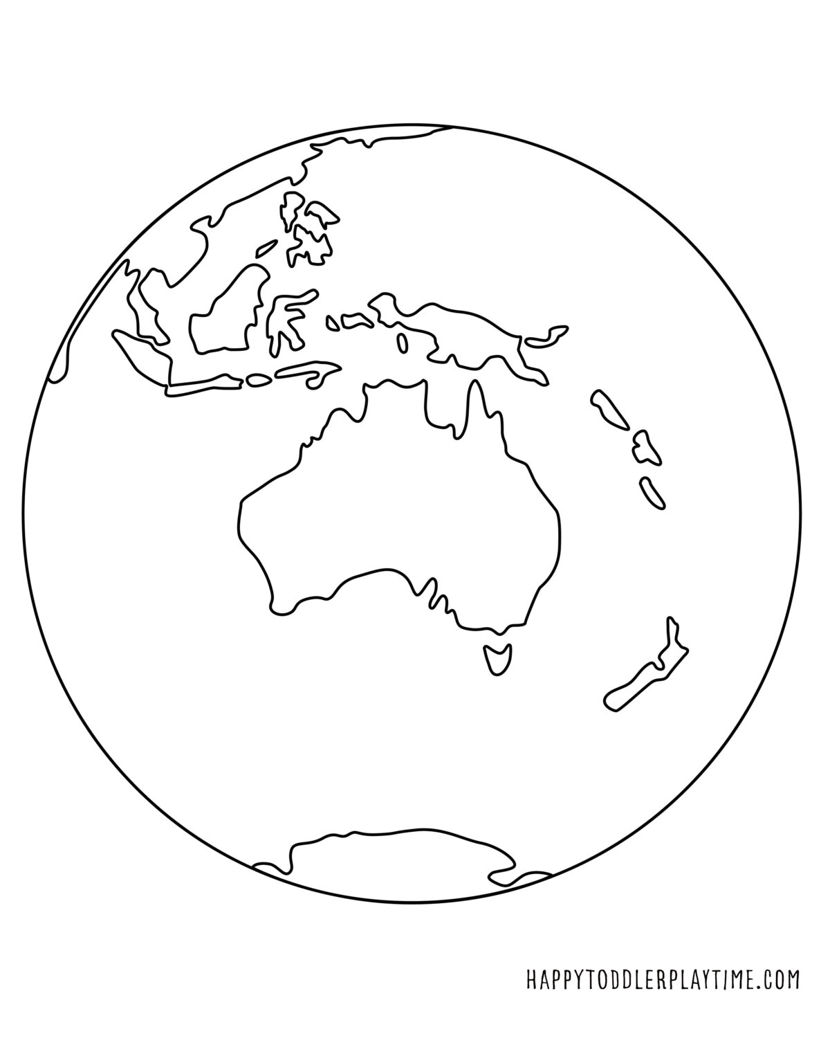 Free Earth Day Printable Coloring Pages for Kids - Happy Toddler Playtime