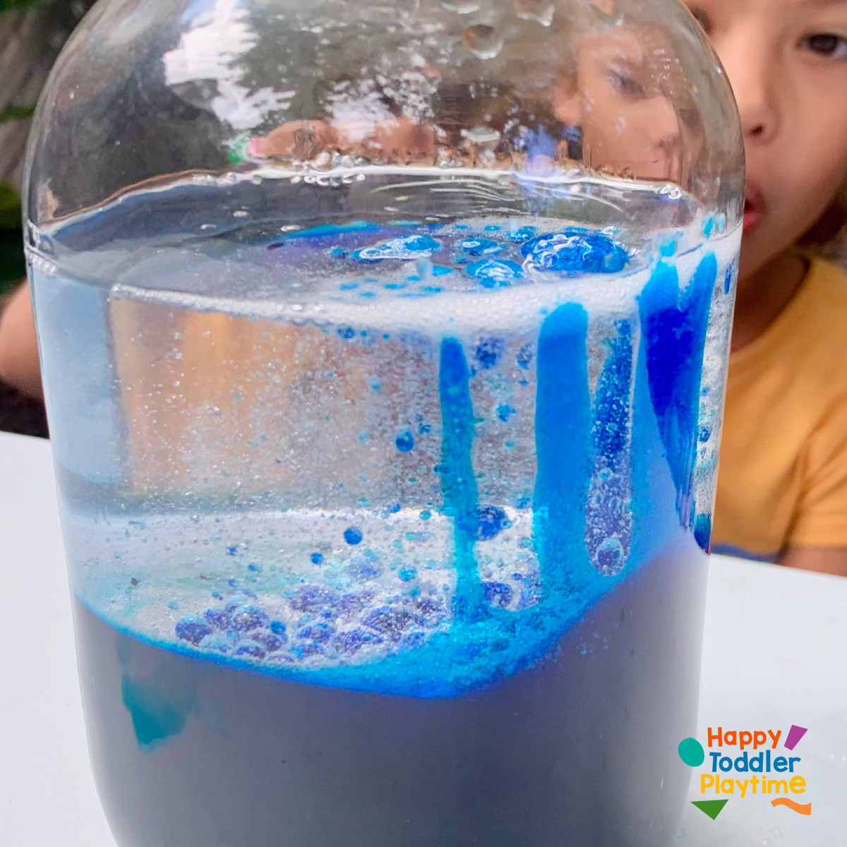 DIY Lava Lamp: Easy STEAM Activity for Kids - Happy Toddler Playtime