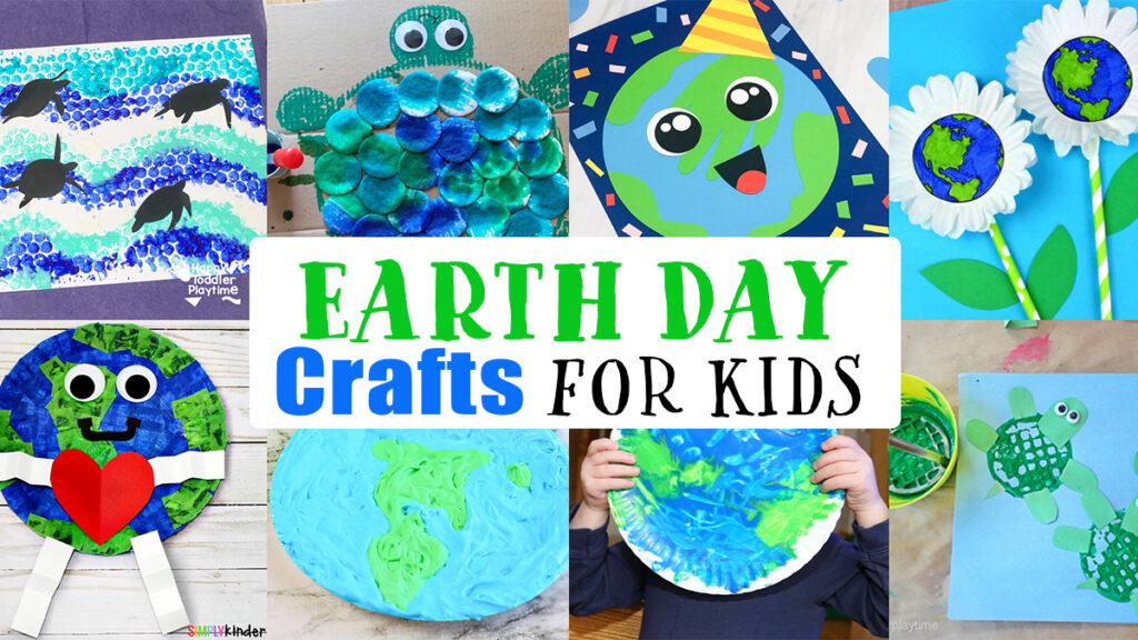 Straw Painted Flowers Craft - Happy Toddler Playtime